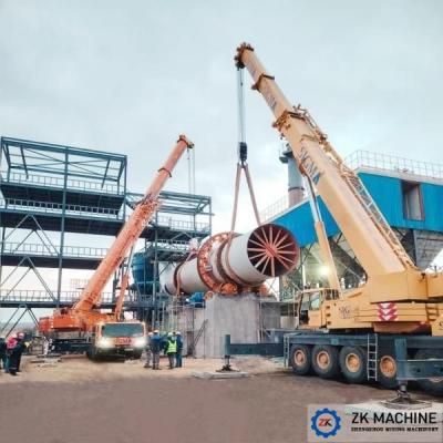 China Industrial 2-46t/h Nickel Ore Rotary Dryer with Advanced Drying Technology for sale