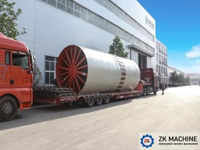 China Industrial Nickel Ore Rotary Dryer With 30T/H Drying Capacity for sale