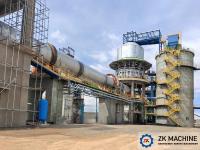 China Rotary Gas Lime Kiln 200TPD Calcination Equipment for Industrial Applications for sale