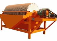 China Simple Structure Dry / Wet Drum Magnetic Separator Wide Range Of Granularity for sale