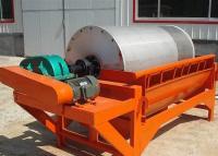 China Simple Structure Dry / Wet Drum Magnetic Separator Wide Range Of Granularity for sale
