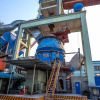 China Blue 2000TPD GGBS Production Line Little Floor Space Low Power Consumption for sale