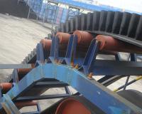 China DJ Corrugated Sidewall Conveying Equipment Inclined Belt Conveyor For Bulk Material for sale