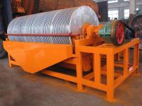 China Dry / Wet Magnetic Drum Separator For Gold Iron Ore Reasonable Structure for sale
