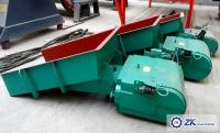 China Mining Metallurgy 850tph Electromagnetic Vibratory Feeder for sale