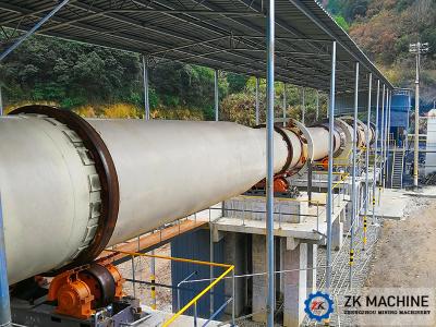 China Ceramsite Industry Rotary Kiln Sludge LECA Production Line for sale