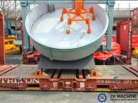 China Small Scale Production 45t/h Mineral Disc Pelletizer Machine for sale