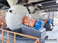 China AC Motor High Hardness 15T/H Pan Granulation Equipment for sale