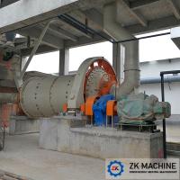 China Cylindrical Horizontal Ball Mill Crusher 21t/H Dia 900mm for sale