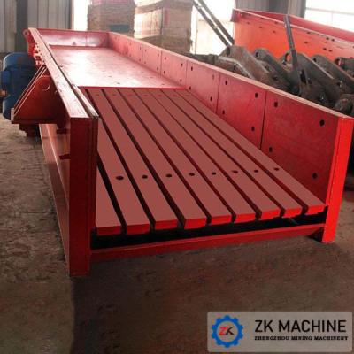 China Screen Deck Vibration Feeder Machine Small Size Light Weight Simple Structure for sale