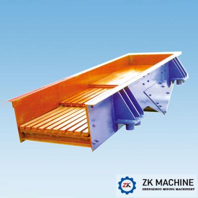 China Mining Metallurgy Vibration Grizzly Feeder High Efficiency Good Wear Resistance for sale