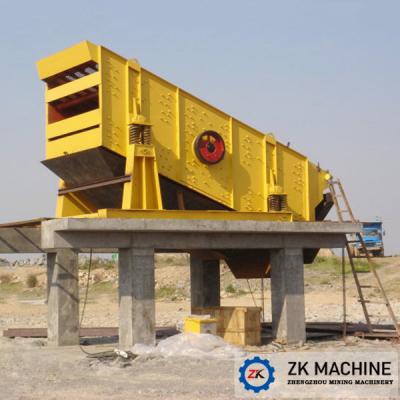 China Small Lump Material Vibrating Screen Machine High Precision Large Process Volume for sale