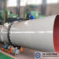 China Strong Drying Ability Slag 45TPH Industrial Rotary Dryer for sale