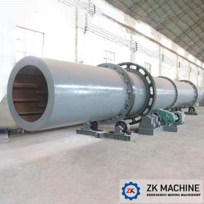 China PLC Controlled Limestone Rotary Dryer Machine with 30-60 Minutes Drying Time for sale