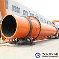 China 5TPH Industrial Rotary Sand Dryer Significant Design High Working Efficiency for sale