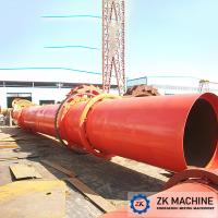China Small Scale Industrial Rotary Dryer , Cement Rotary Dryer Environmental Friendly for sale