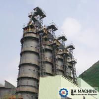China 50-800tpd Vertical Shaft Kiln Limestone For Quicklime Calcination for sale