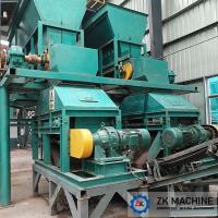 China Double Roller Granulator Dia 565mm 6TPH Granulation Equipment for sale