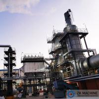 China Local voltage rotary kiln calcination Durable And Simple Maintenance for sale