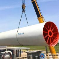 China 380V Activated Lime Rotary Kiln Easy Maintenance And Low Pollution for sale