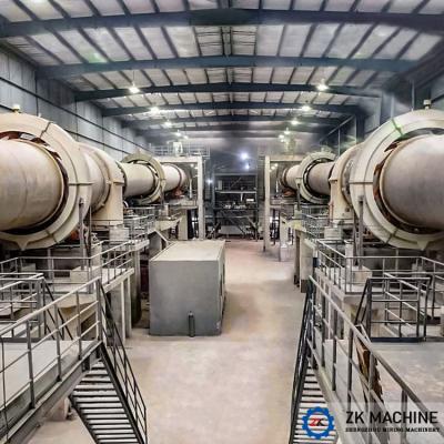 China Ceramsite Rotary Kiln Construction Light Expanded Clay Aggregate LECA Machine for sale