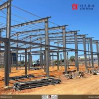 China Prefabricated Steel Structure Constructions Heavy Duty Space Saving Design for sale