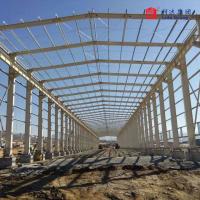 China Prefabricated Steel Structure Constructions Heavy Duty Space Saving Design for sale