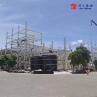 China Eco Heavy Structural Steel Fabrication Lightweight Shockproof  Modular Container Homes for sale