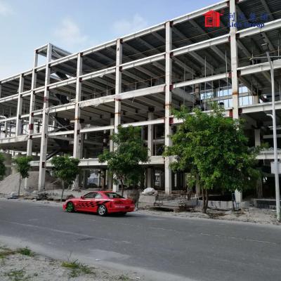 China SGS EN1090 Heavy Steel Fabricators  Q235 Q345  Steel Frame Prefabricated Houses for sale