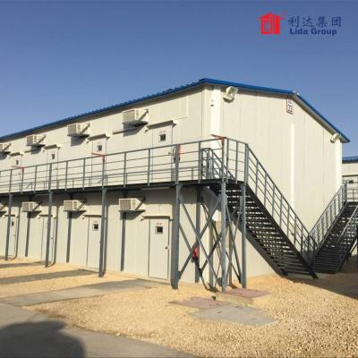 China 20FT 40FT T Model Prefab House Sandwich Panel Steel Prefabricated House ISO45001 for sale