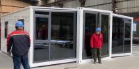 China ISO14001 Prefab Expandable House 5800mm 40ft Expandable Container House Usa for sale