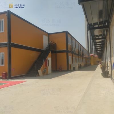 China Fast Build Folding Container House 5.98M Container Mobile Home Flexible Layout for sale