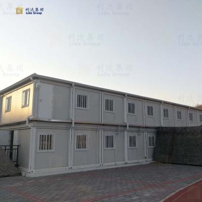 China Weatherproof Prefab Camp House Windproof  Emergency Accommodation Modular Camp for sale