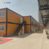 China Scalable camp house industrial labor camp prefabricated modular cabin for sale