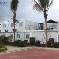 China Insulated Pre Fab Container Homes Temporary Accommodation Prefabricated Containers for sale