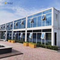 China SGS Expandable Container House 2580mm Movable Container Homes Flat Roof for sale