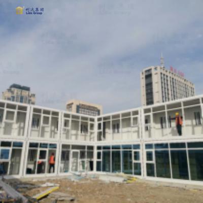 China Q195 Q235 Expandable Prefab House Q345 Foldable Mobile Container House Light Steel for sale