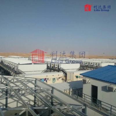 China Heat Insulated Prefabricated K House Dormitory Pre Fab Shipping Container Home 5.8M for sale