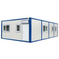 China Heat Insulated Prefabricated K House Dormitory Pre Fab Shipping Container Home 5.8M for sale