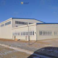 China ISO CE Modular Light Steel Frame Building Flat Pack 5.8M Light Steel Structure Building for sale