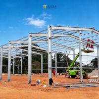 China Eco-friendly Earthquake Resistant Light Steel Structure for Quick Assembly Modern Constructions for sale