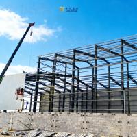 China Workshop Framework Heavy Steel Construction 5980mm SGS Quick Build Warehouse for sale