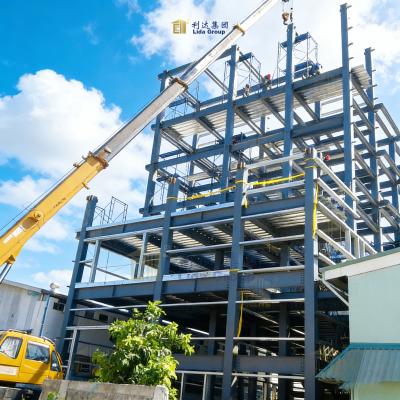 China Camp House Moving Heavy Steel Beams  Extreme Climate Prefabricated Warehouse Building for sale