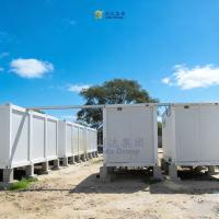 China Rapid Deployment Flat Pack Container House Waterproof 18mm Portable Steel Buildings for sale