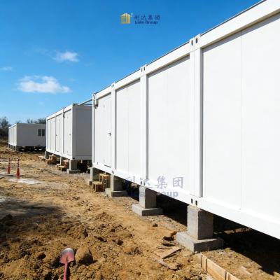 China Soundproof Prefab Container House 5.8M ISO9001 Prefab Expandable House for sale