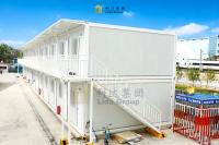 China Soundproof Foldable 20ft Container Mining Site Apartment Prefab Expandable House for sale