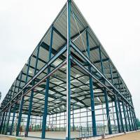 China SS400 Cold Formed Steel Light Frame Construction Windproof S355  Lgs Frame Structure for sale