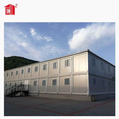 China Waterproof Shockproof Mobile Container House Worker Dormitory Prefab Steel Structure Building for sale