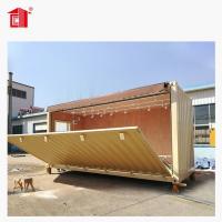 China Lightweight Folding Container House Camp  Shelter Steel Structure Earthquake Resistant for sale