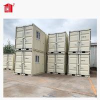 China SGS Flat Pack Shipping Container  Shockproof Emergency Accommodation Prefab Shipping Container Homes for sale